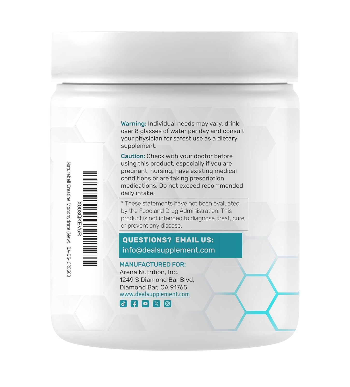 versatile creatine monohydrate for fitness
