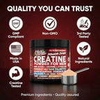 Versatile creatine powder for daily use