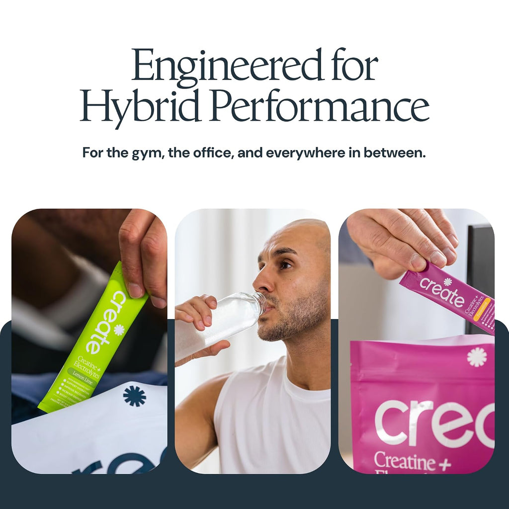Versatile creatine supplement for athletes