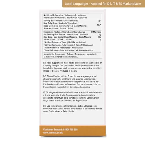 versatile D-Mannose for recipes
