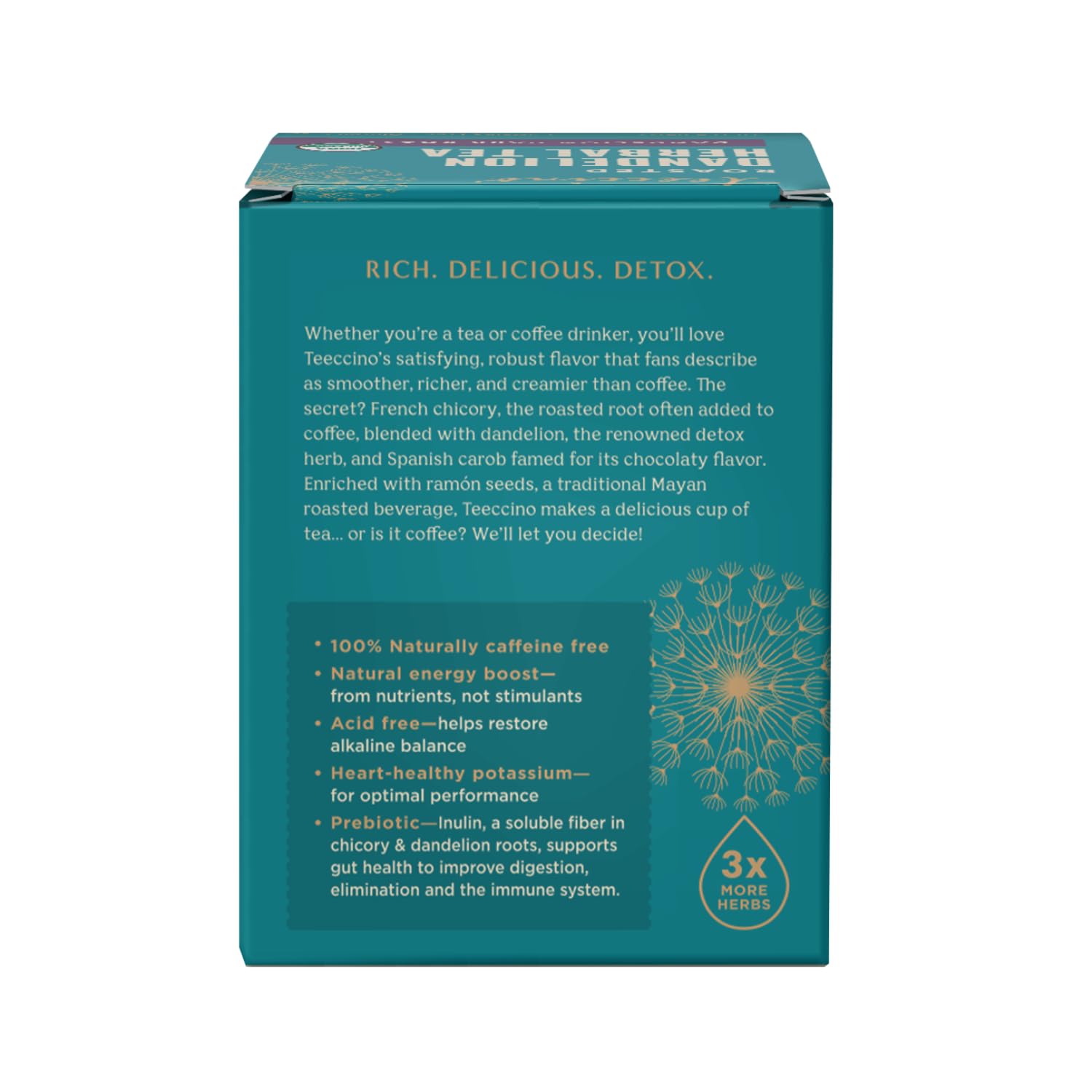 versatile dandelion tea for brewing