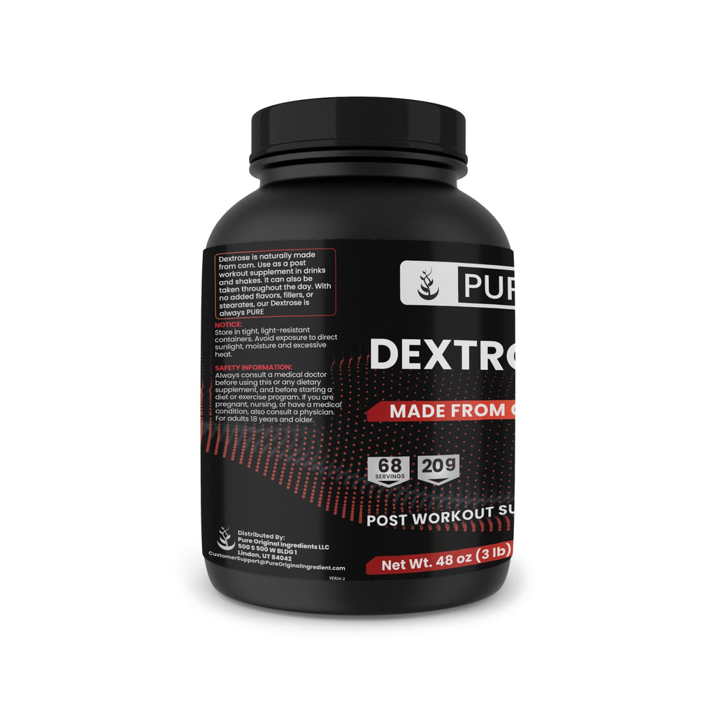 Versatile dextrose for sweetening recipes
