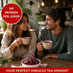 Versatile dried hibiscus petals