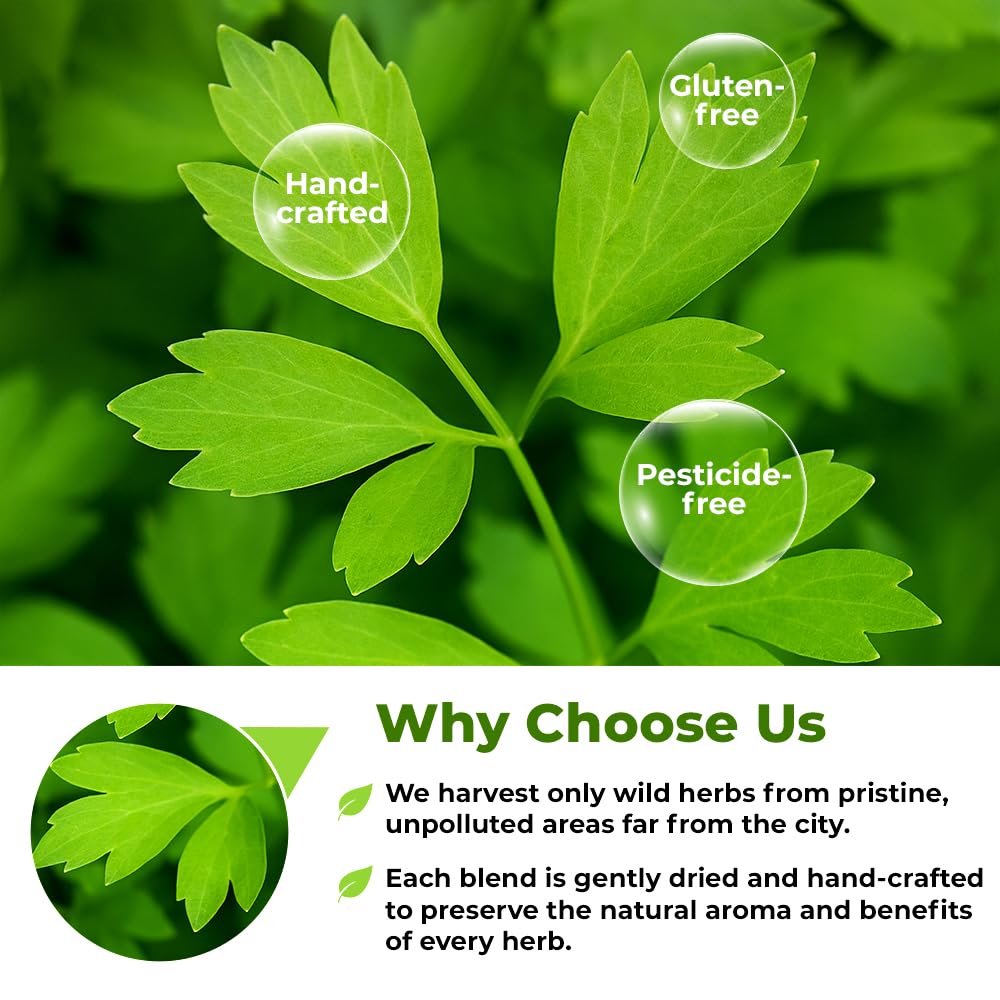 versatile dried lovage for cooking