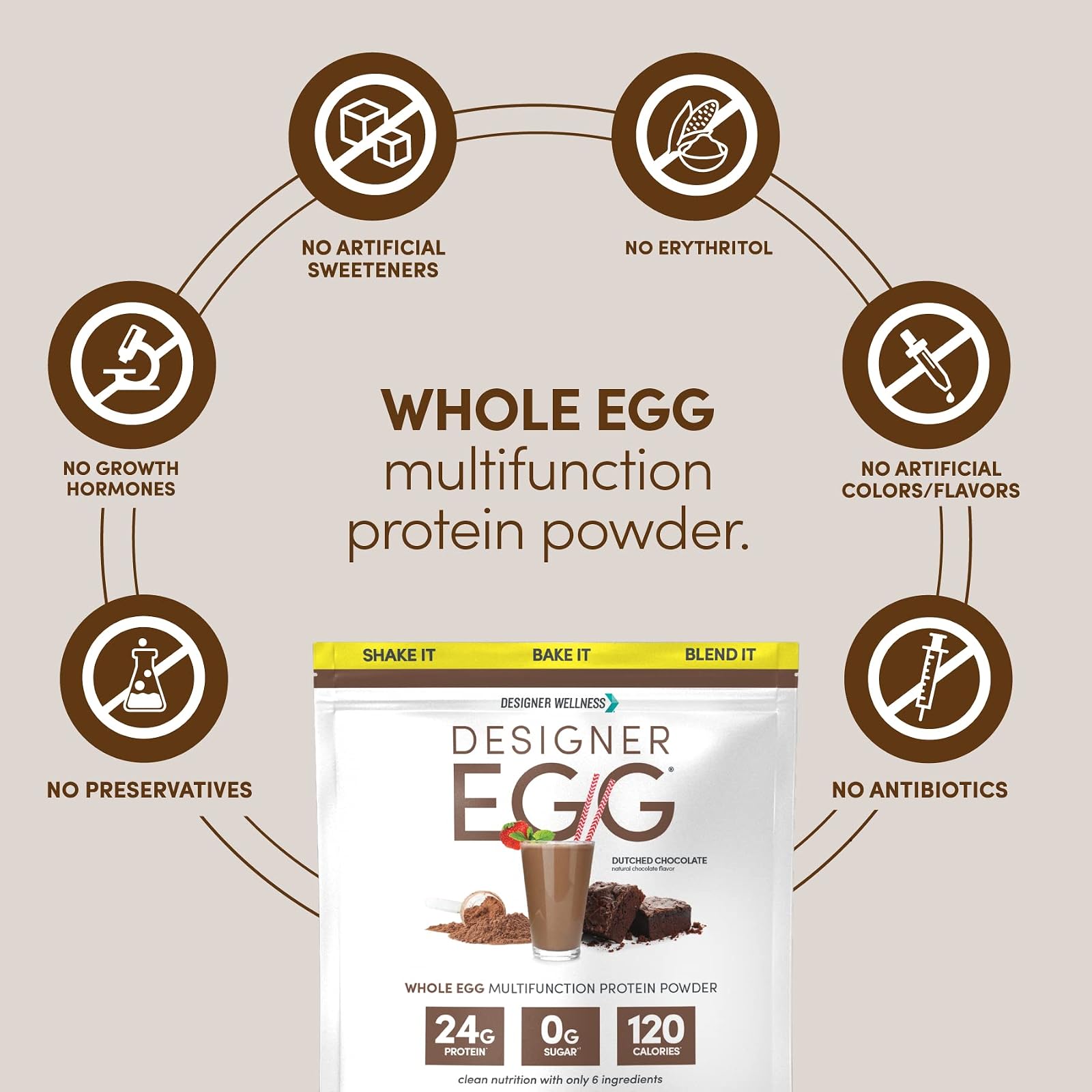 versatile egg protein for smoothies