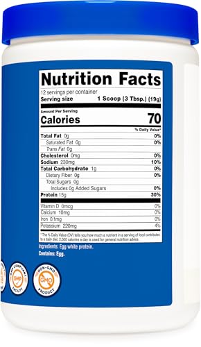 versatile egg white protein powder