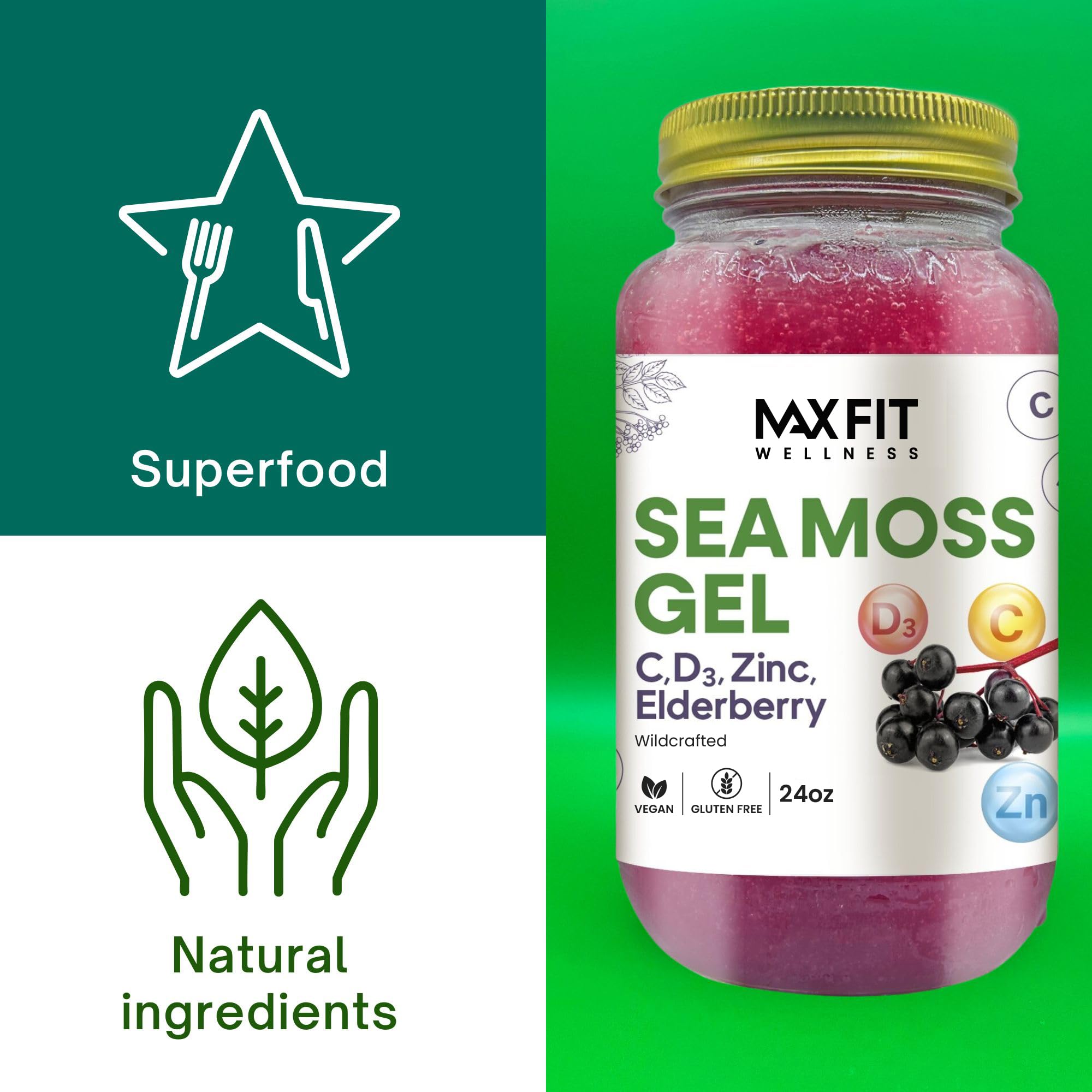 Versatile elderberry health booster