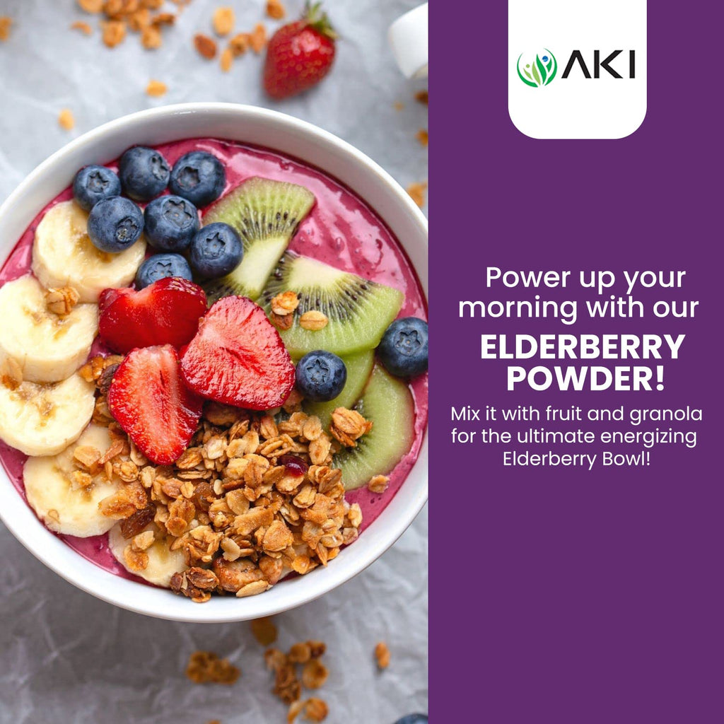 versatile elderberry powder for recipes