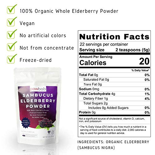 versatile elderberry powder for recipes