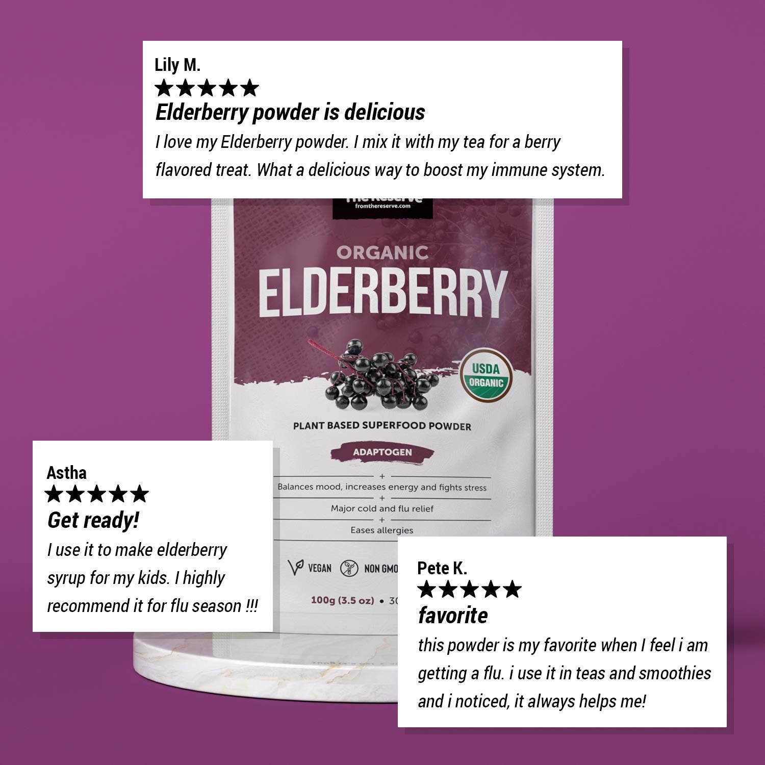 versatile elderberry powder for recipes