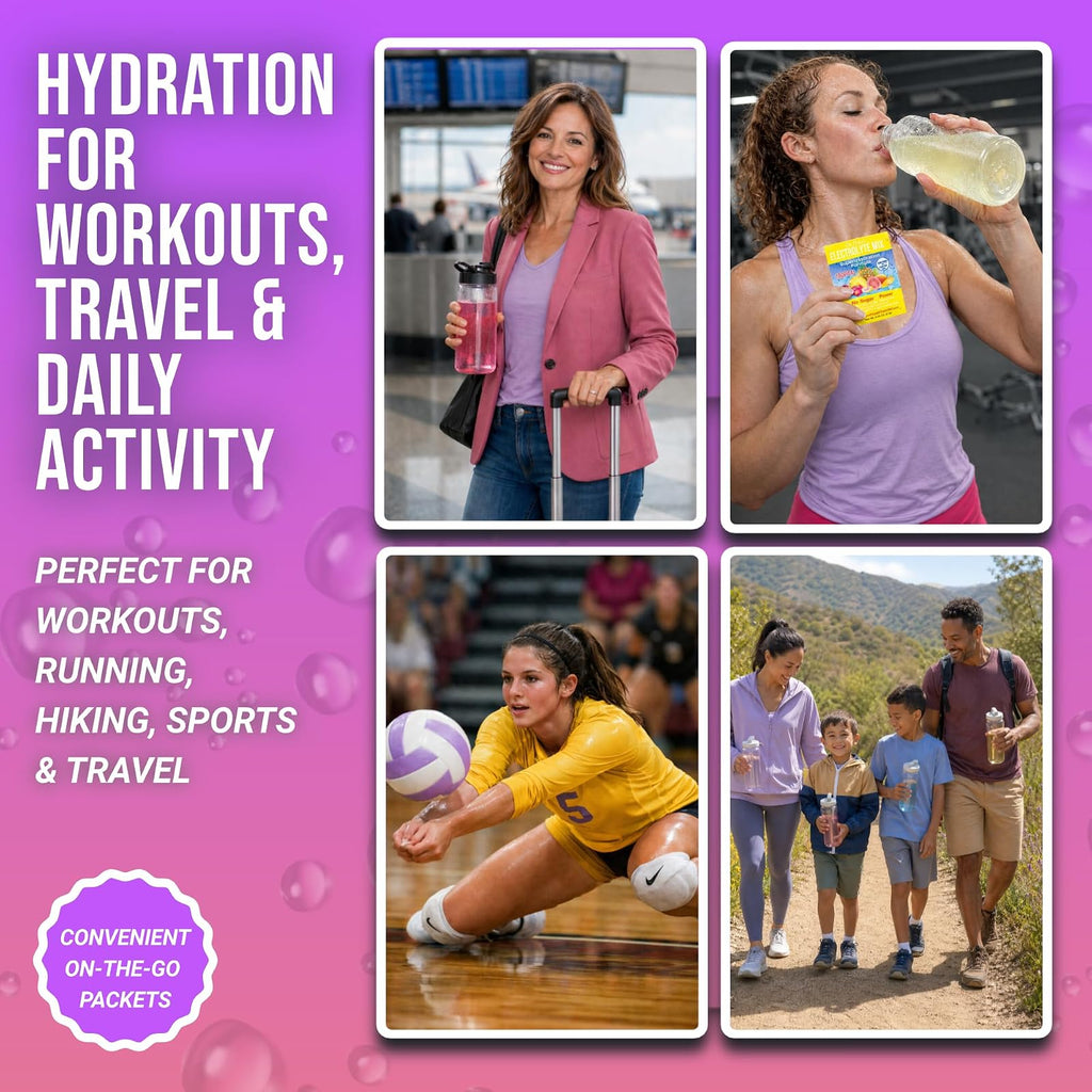 versatile electrolyte packets for any occasion