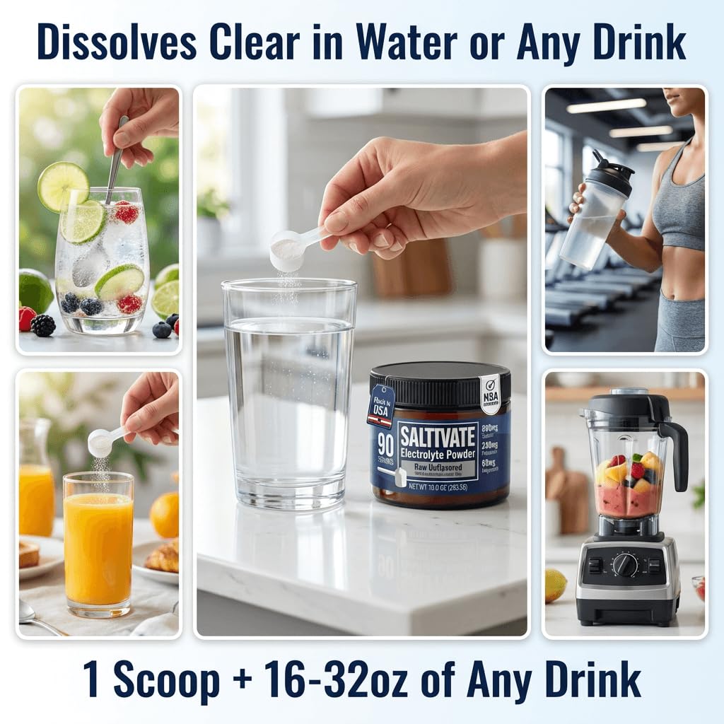 versatile electrolyte powder for smoothies