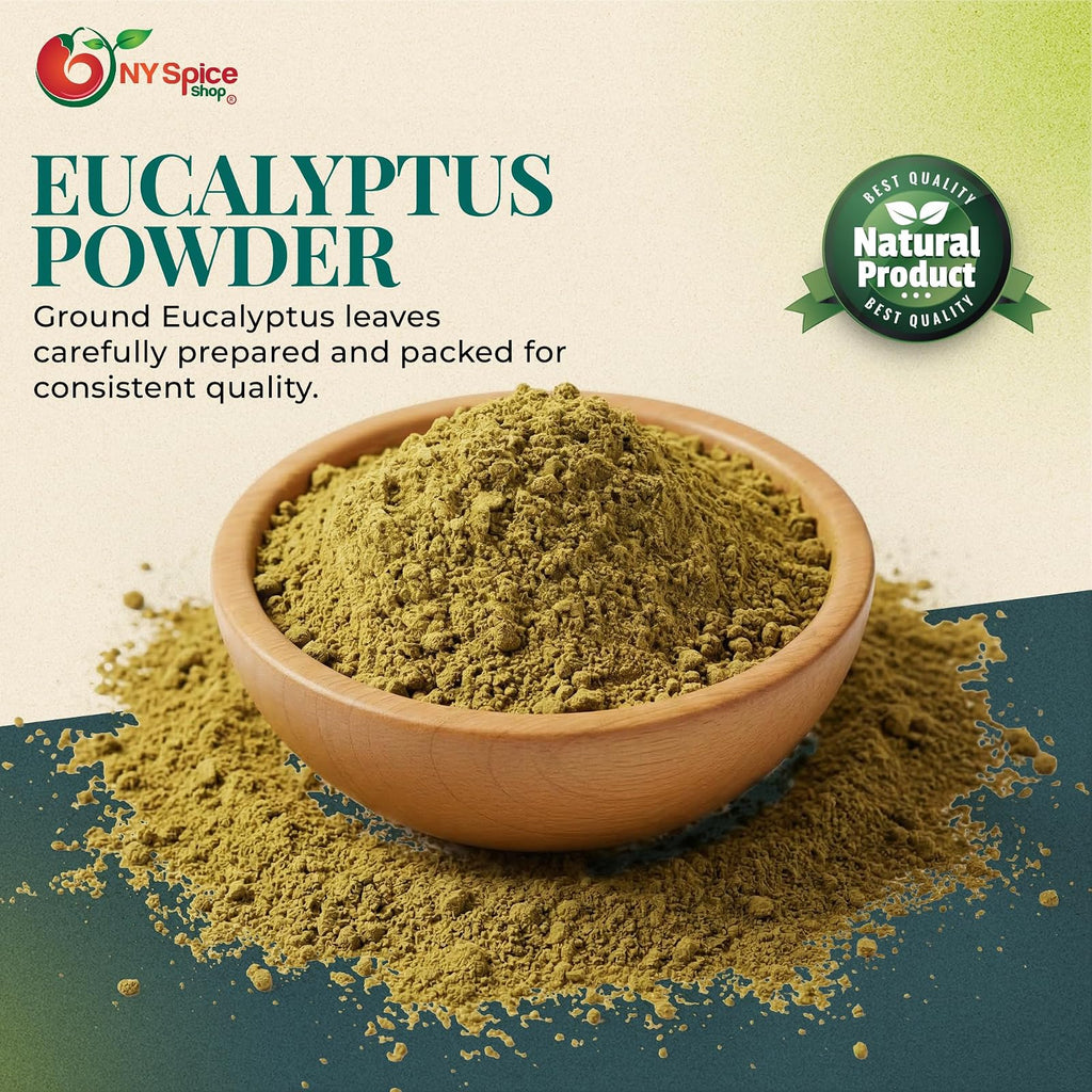 Versatile eucalyptus powder for cooking