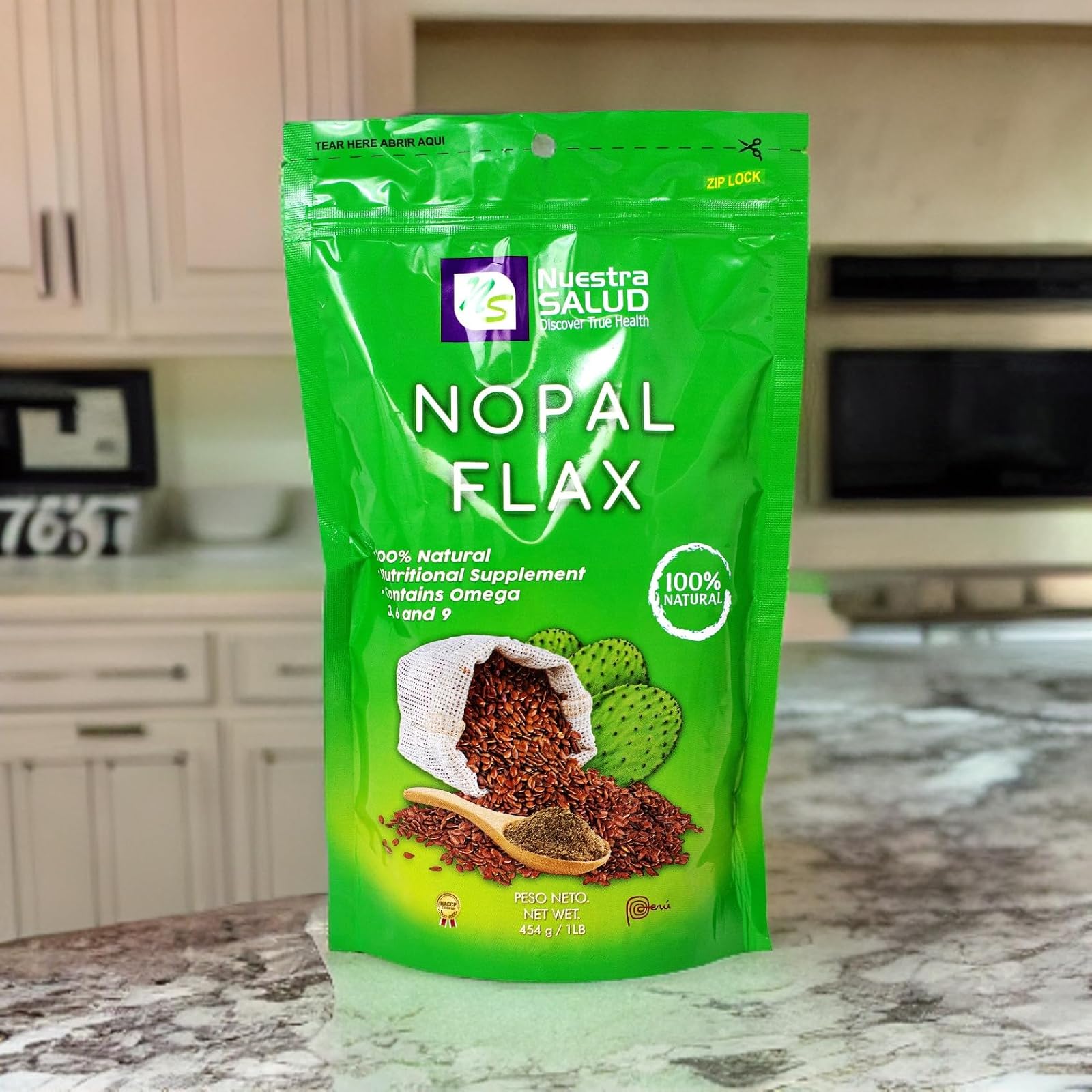 Versatile flaxseed for baking recipes