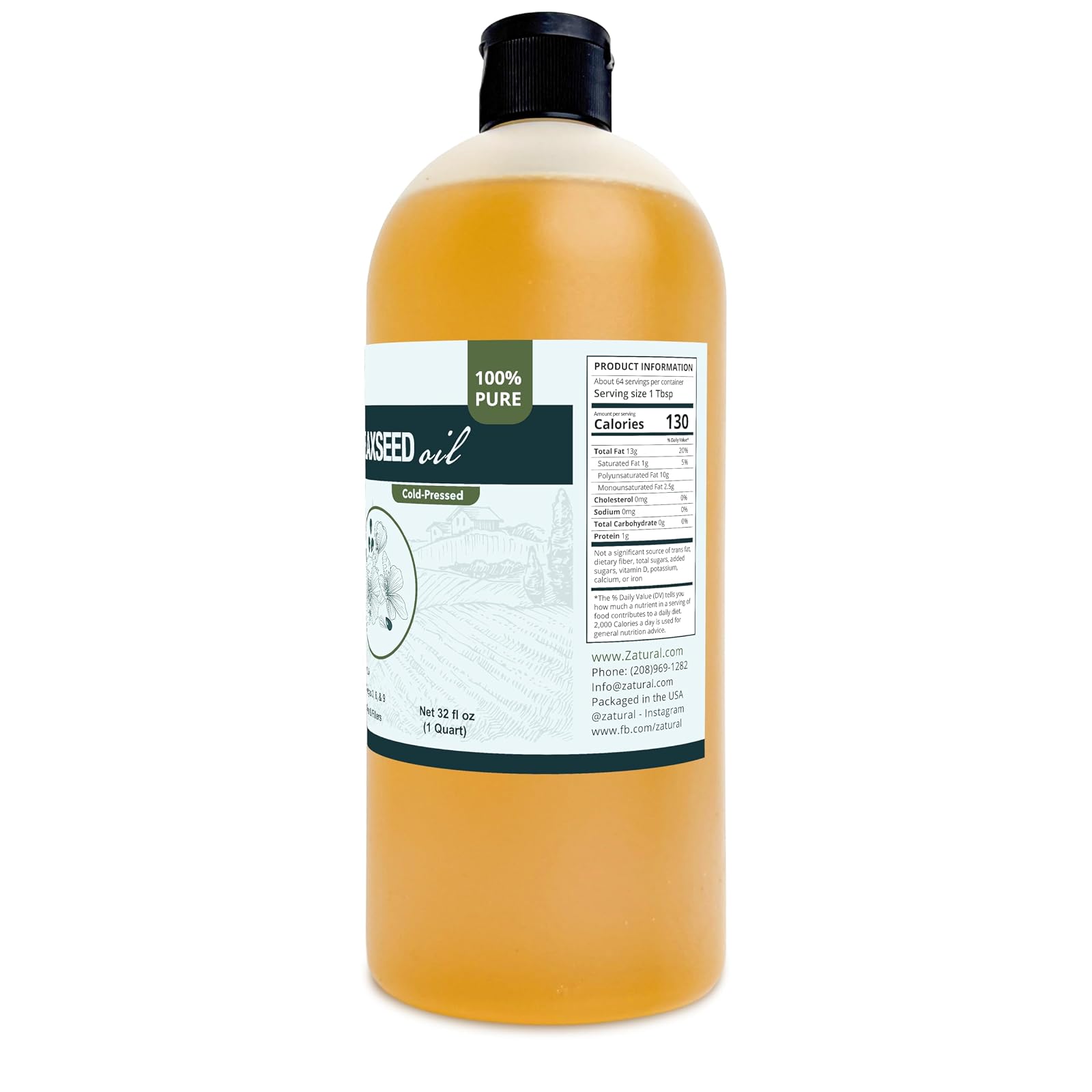 versatile flaxseed oil for baking