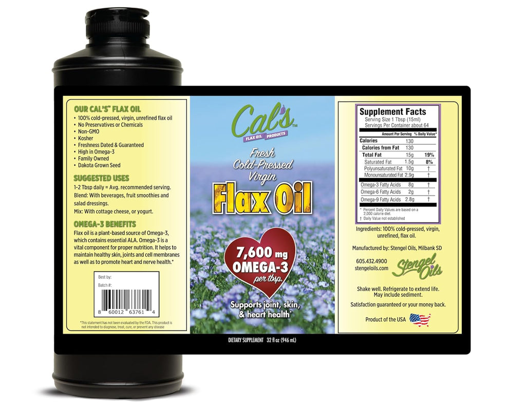 versatile flaxseed oil for salad dressings