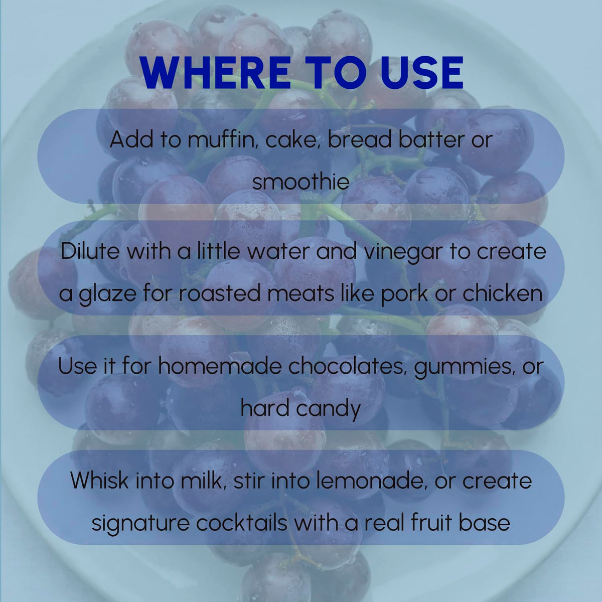 Versatile grape seed pulp powder