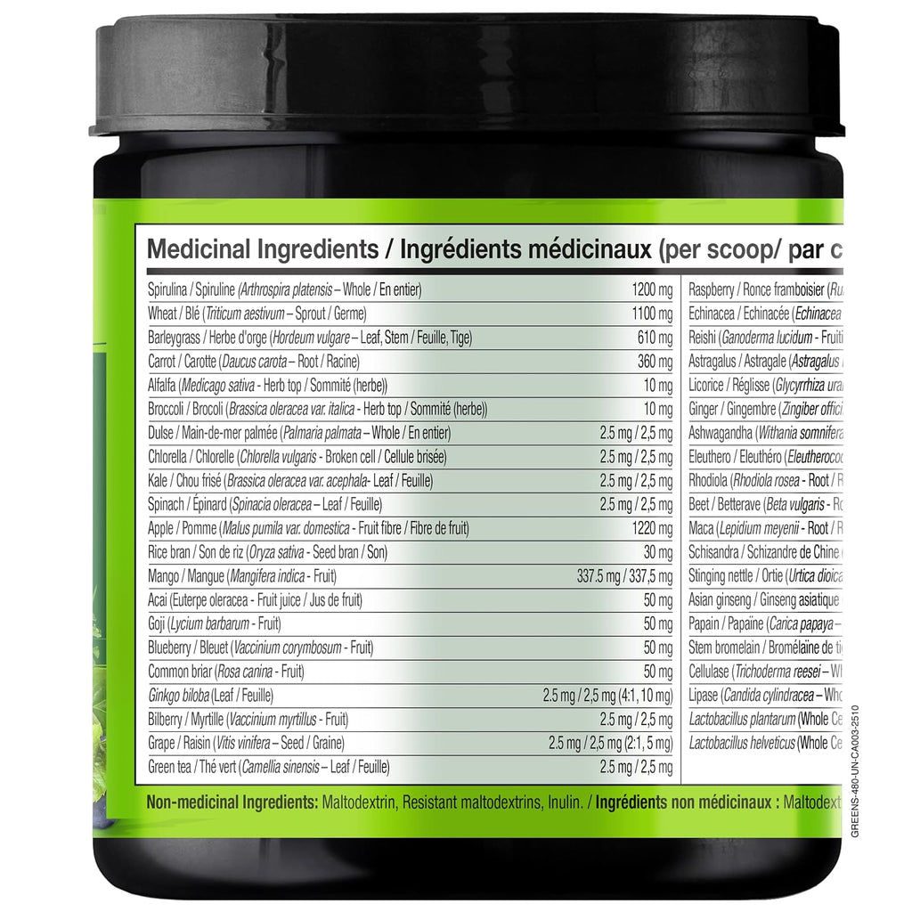 versatile greens powders for baking