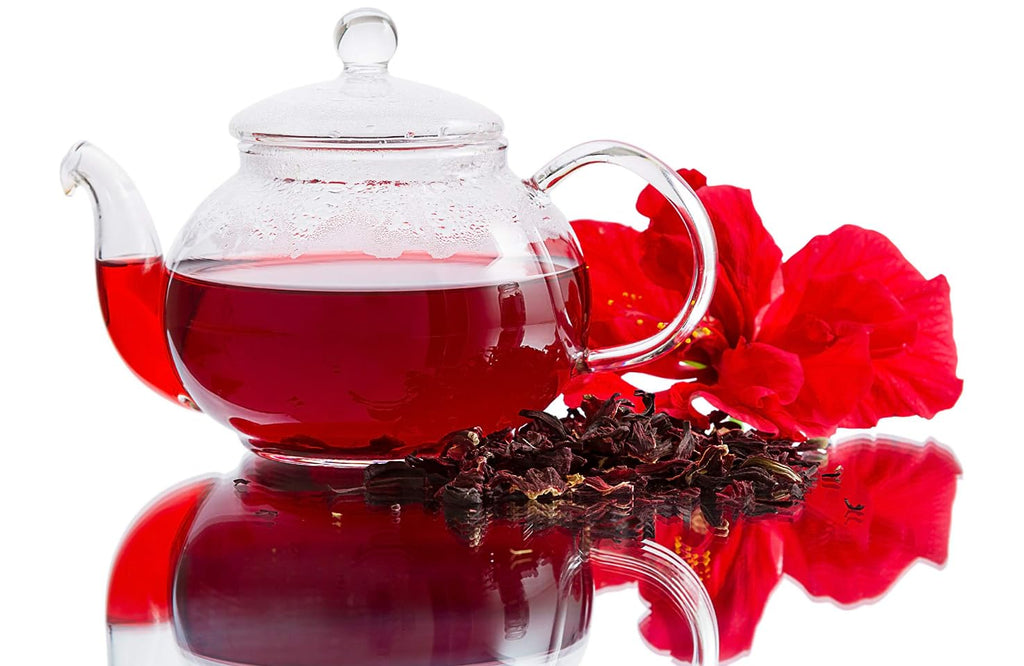 Versatile hibiscus flowers for tea blends