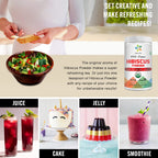 Versatile hibiscus powder for smoothies