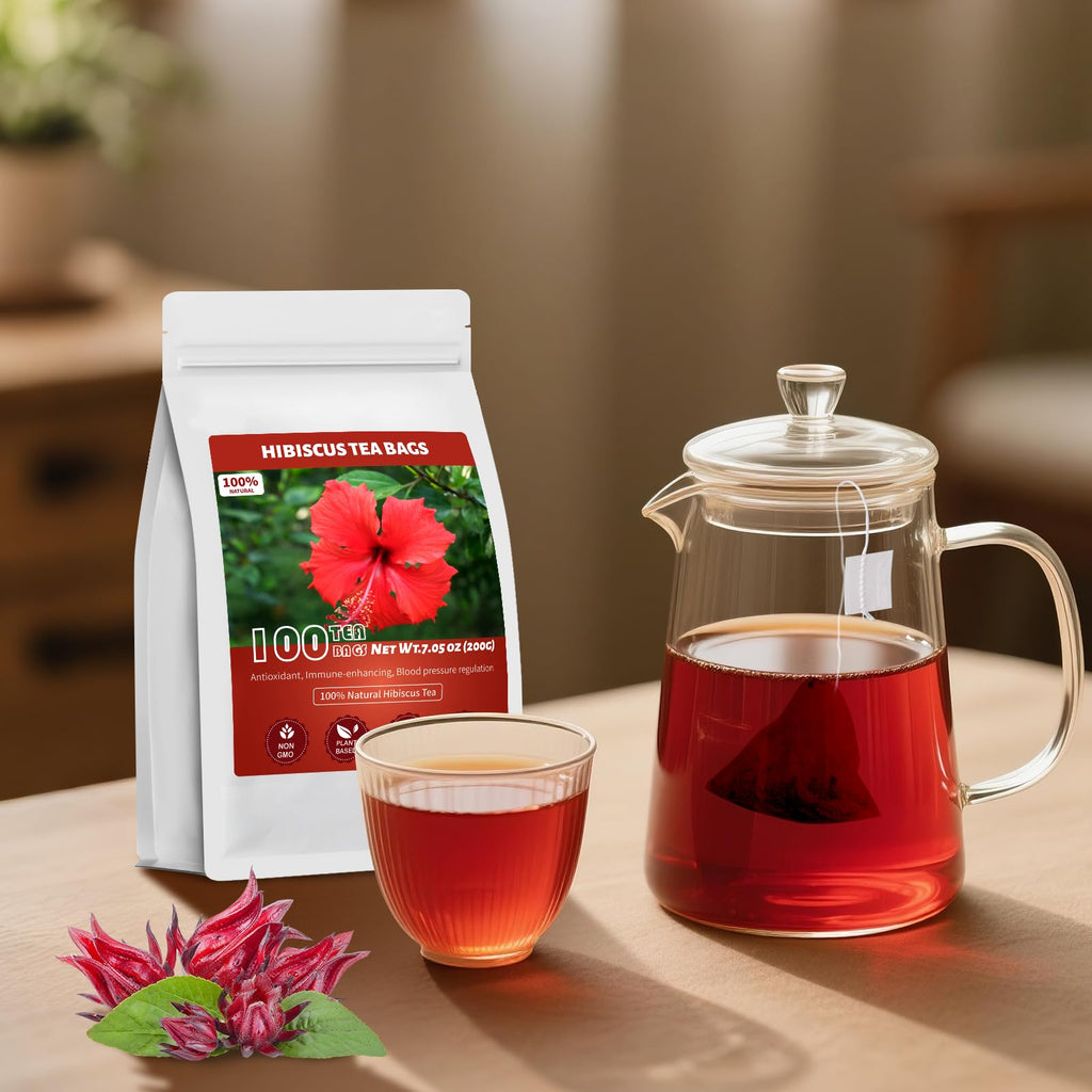 Versatile hibiscus tea for iced beverages