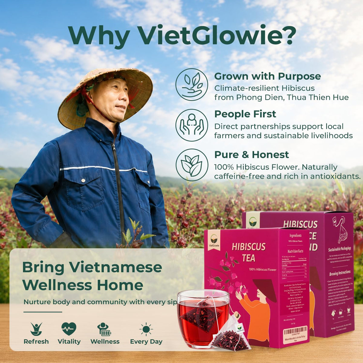 versatile hibiscus tea for wellness