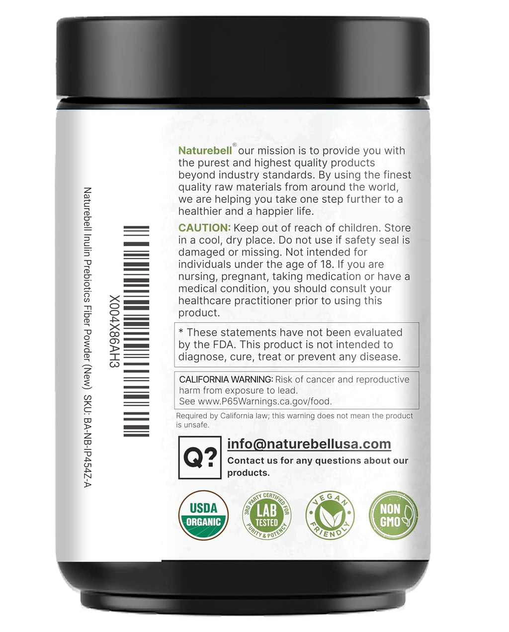 versatile inulin powder for smoothies
