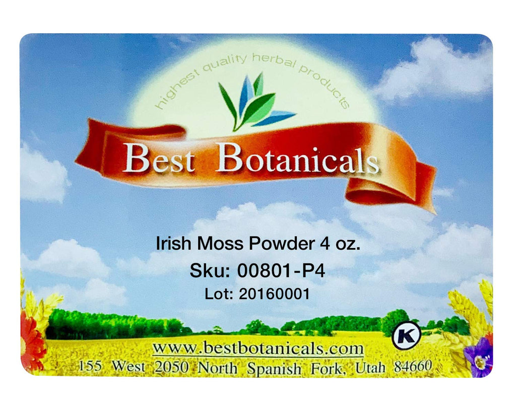 Versatile Irish moss for recipes