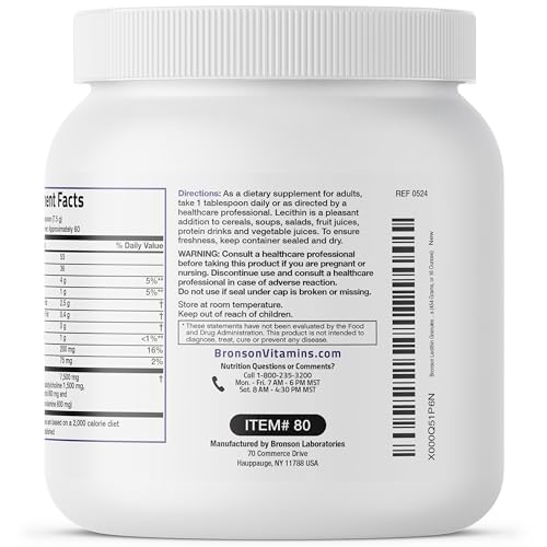 Versatile lecithin granules for baking