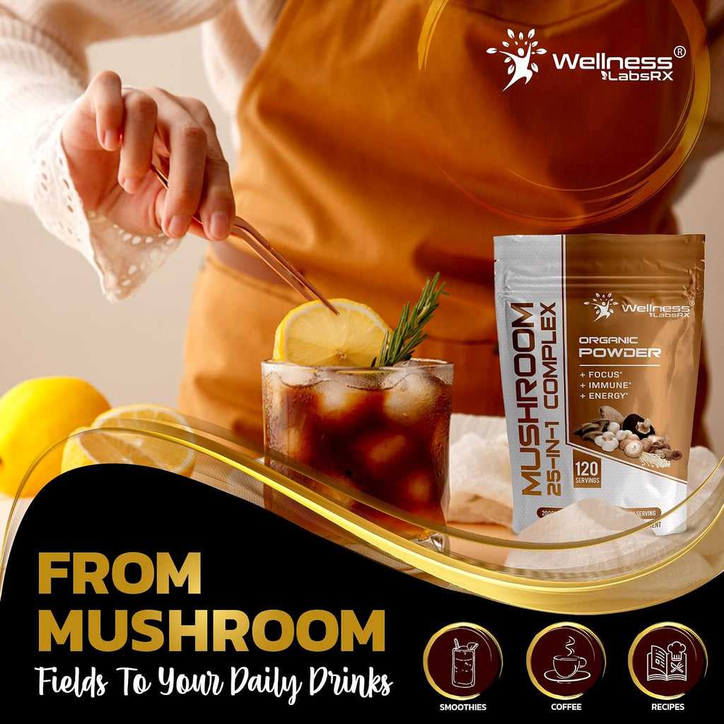 versatile lion's mane for smoothies and baking