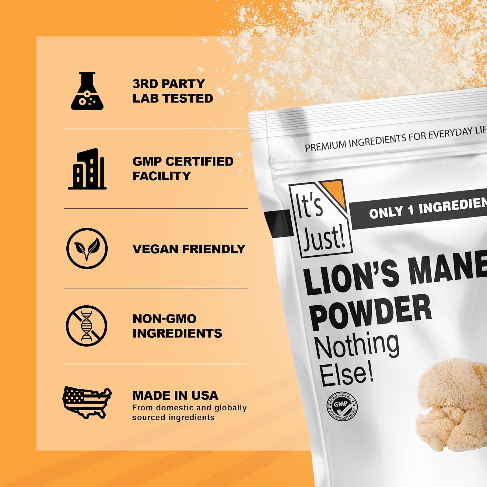 versatile lion's mane for smoothies