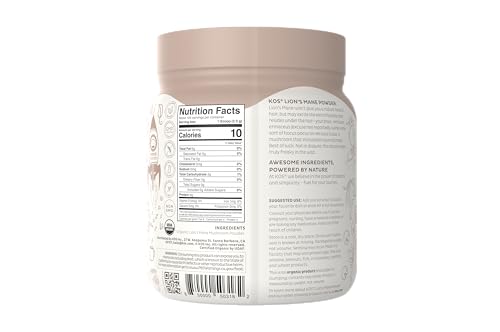 versatile lion's mane powder for smoothies