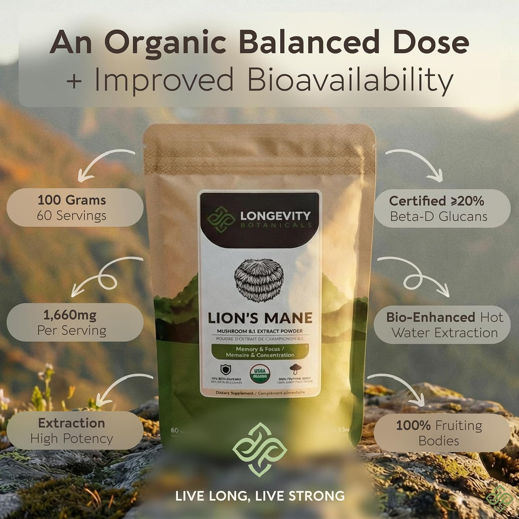 versatile lion's mane supplement for smoothies