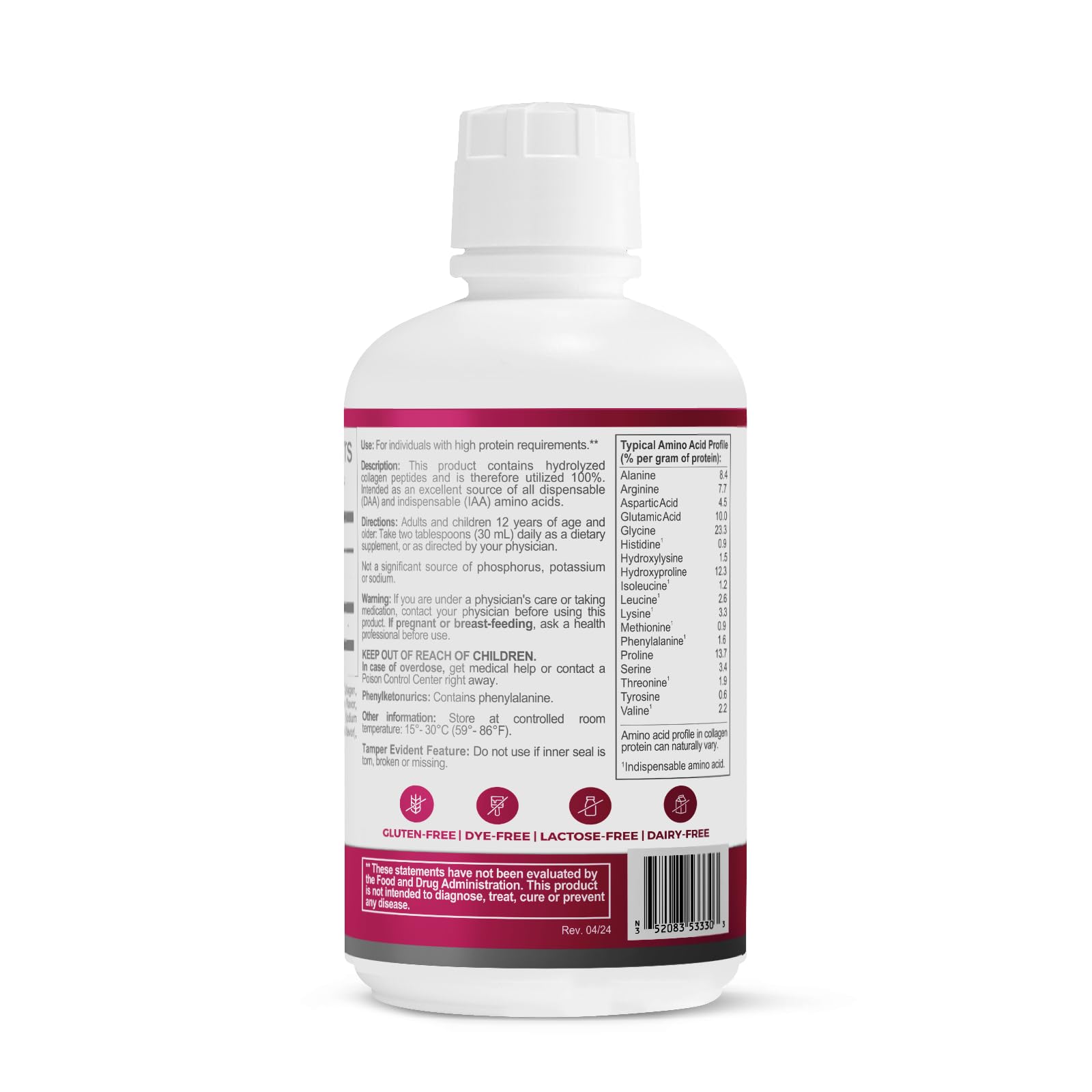 versatile liquid collagen supplement