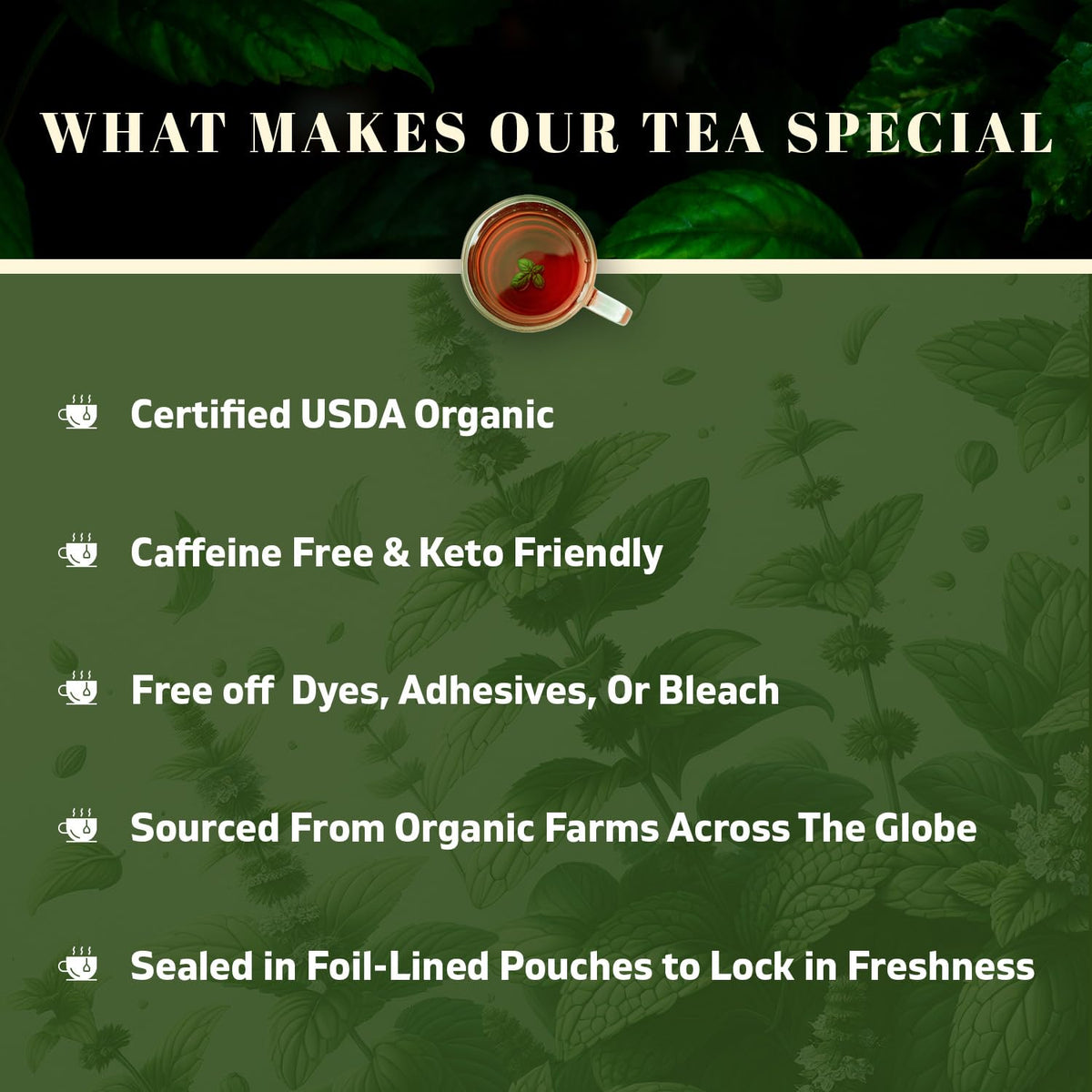 versatile loose leaf tea for brewing