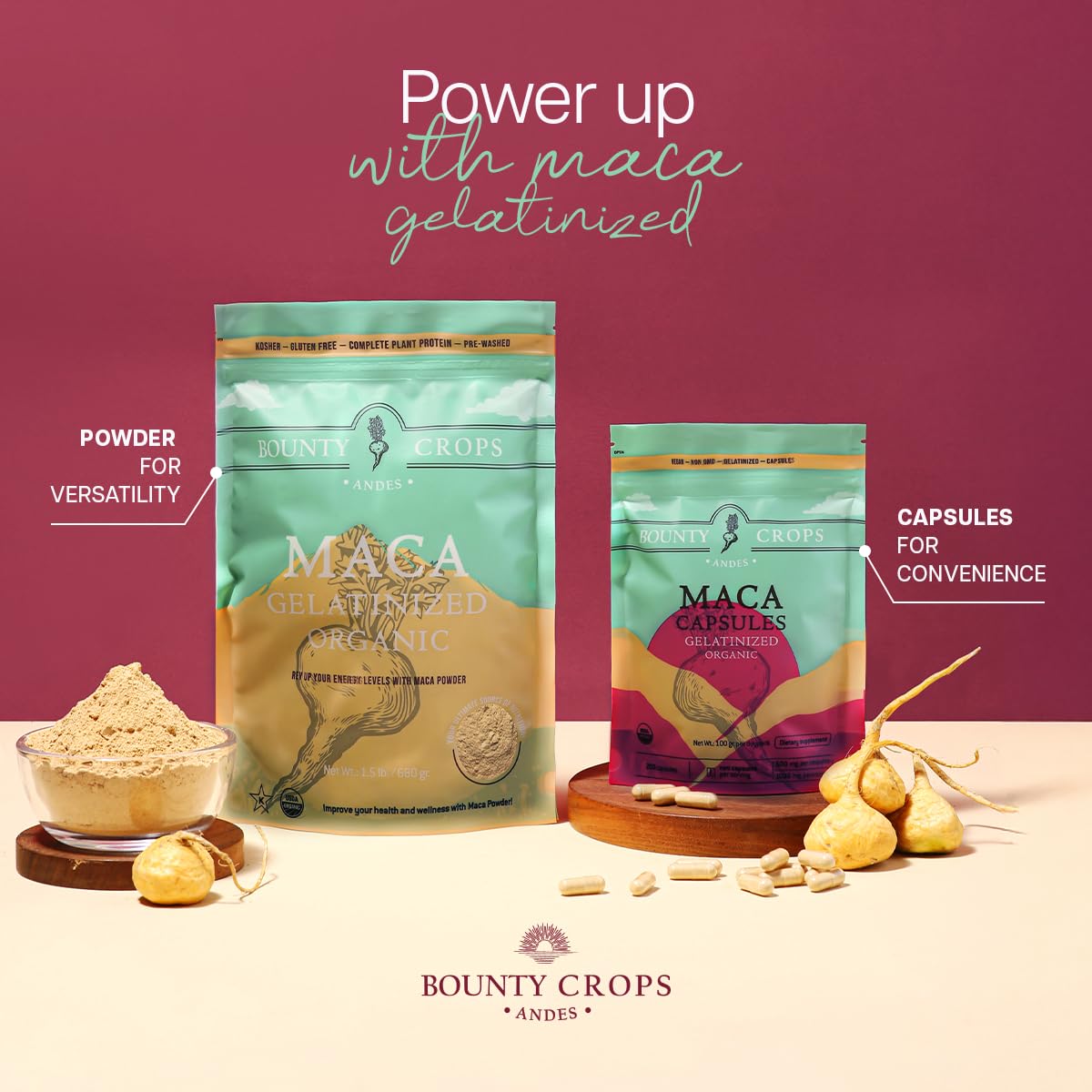 versatile maca powder for smoothies