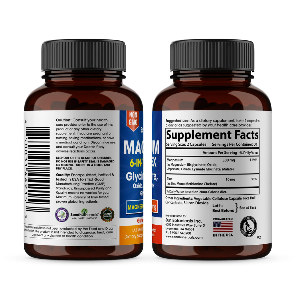 versatile magnesium complex for overall health