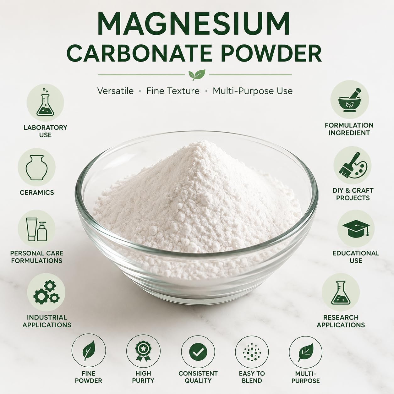 versatile magnesium powder for baking