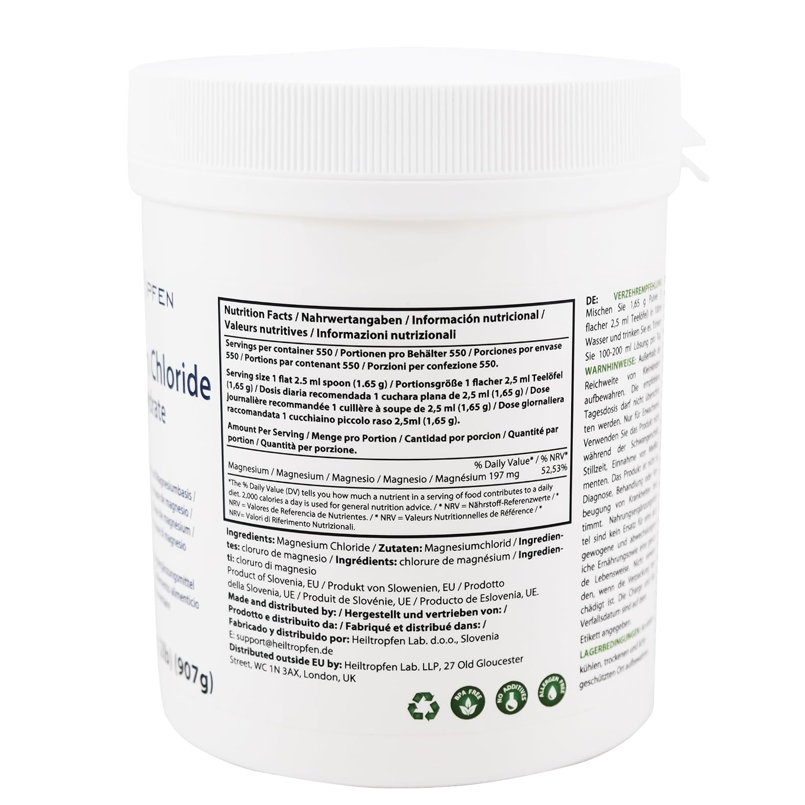 versatile magnesium powder for daily use