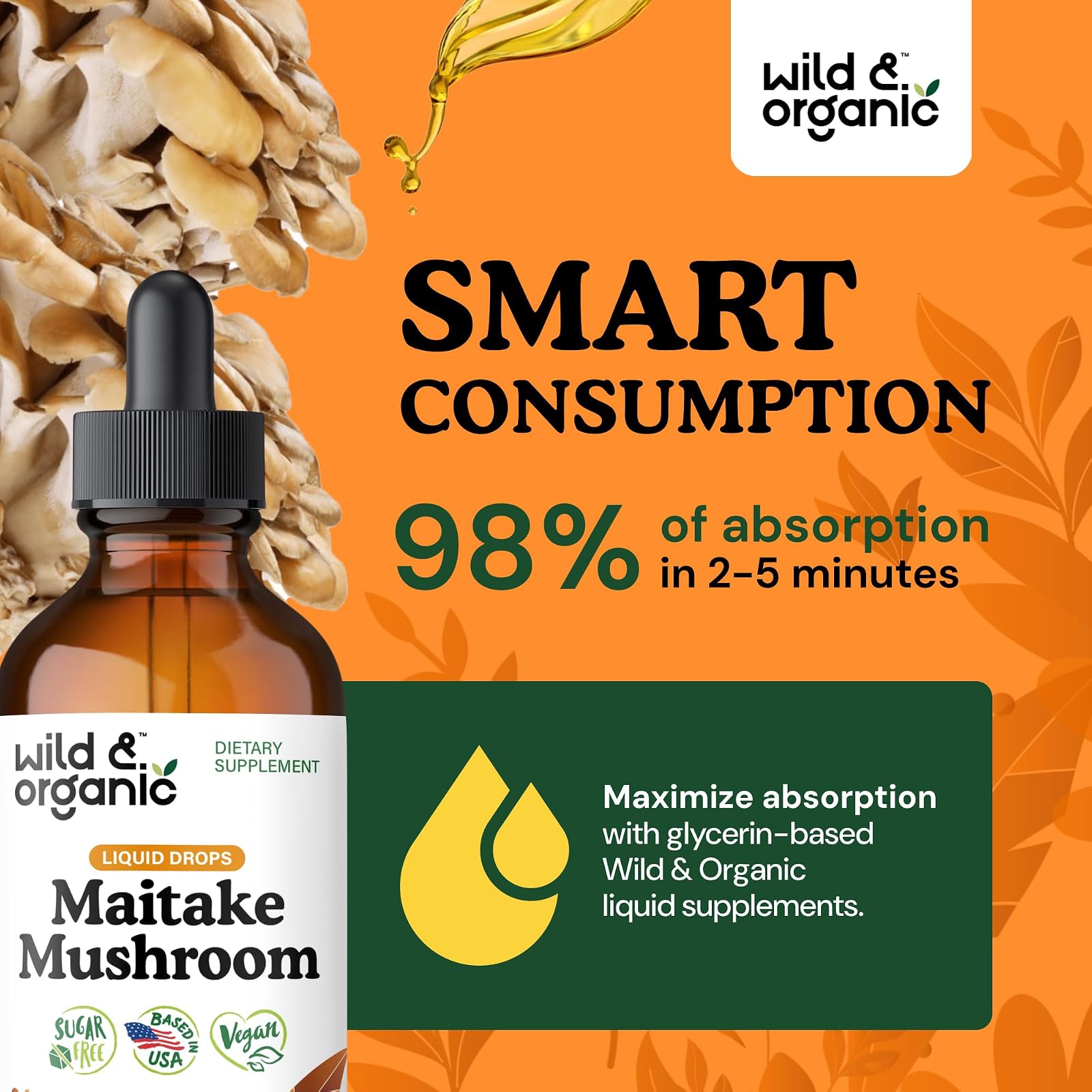 versatile maitake tincture for wellness