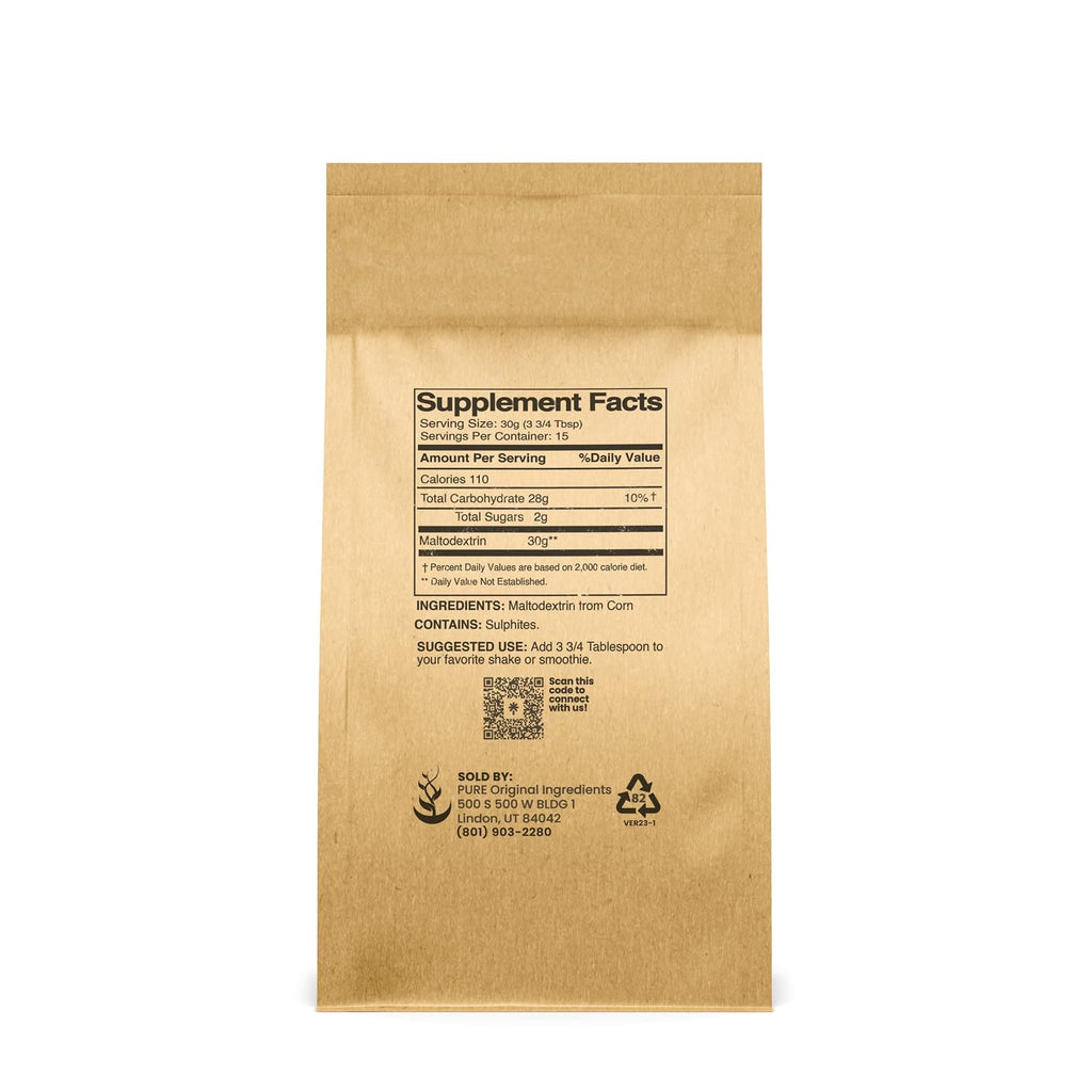 Versatile maltodextrin for smoothies and shakes