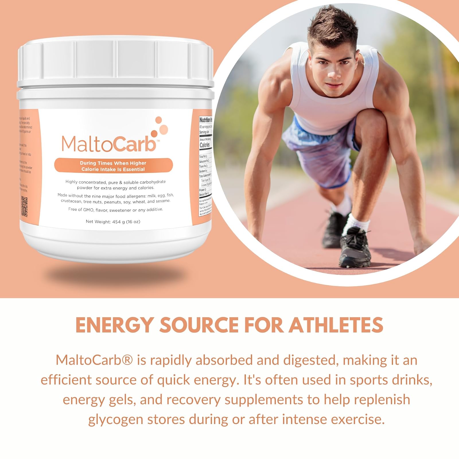 versatile maltodextrin for sports nutrition