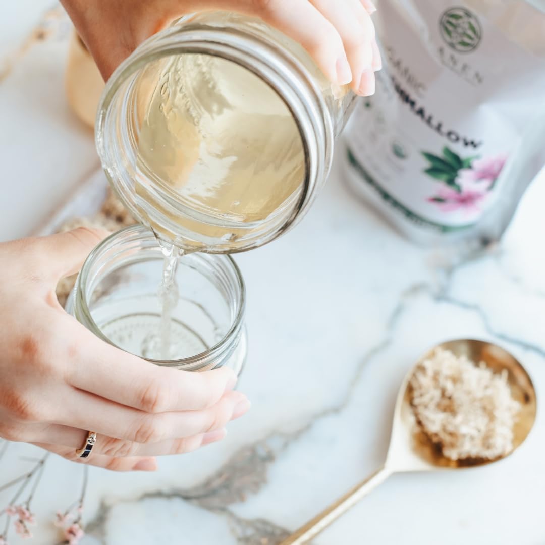 Versatile marshmallow root for culinary uses