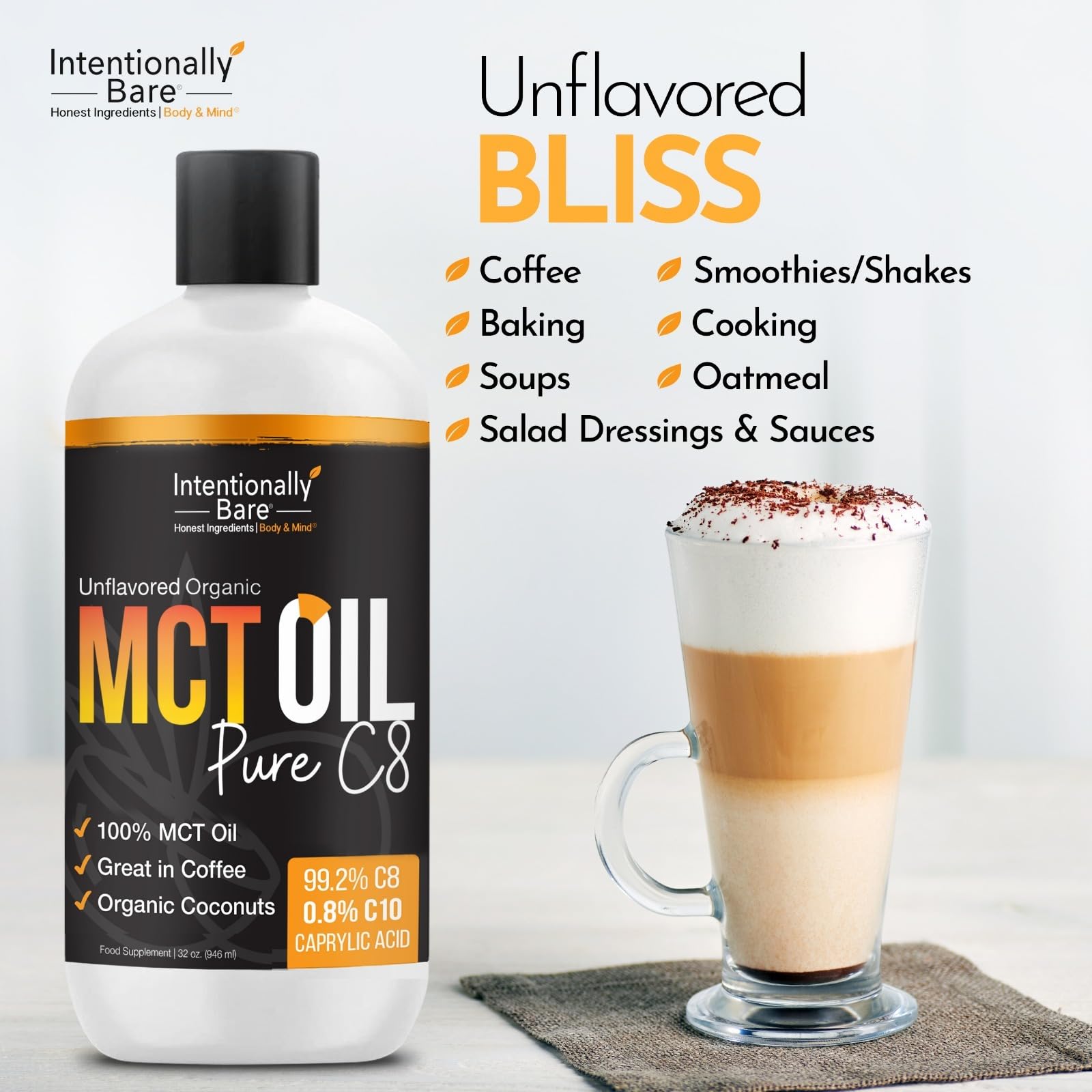 versatile mct oil for coffee