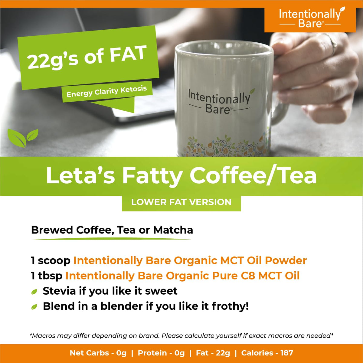versatile mct oil for coffee