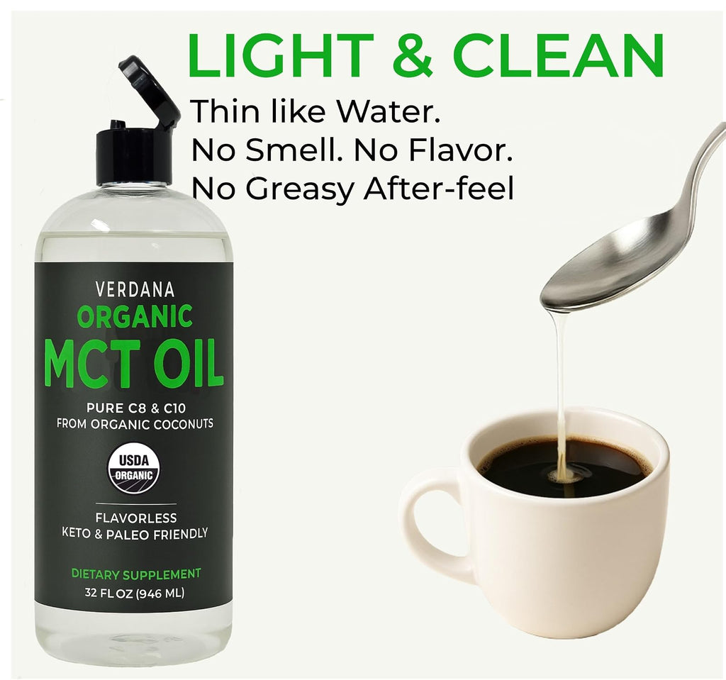 Versatile MCT oil for cooking