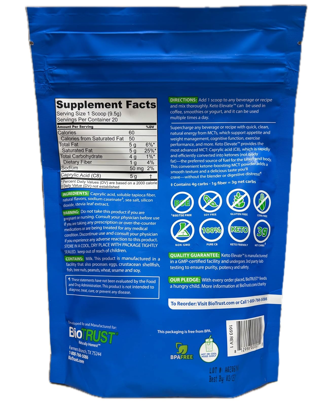 versatile mct oil powder for cooking