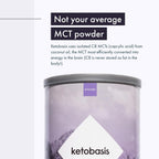 Versatile MCT oil powder for smoothies