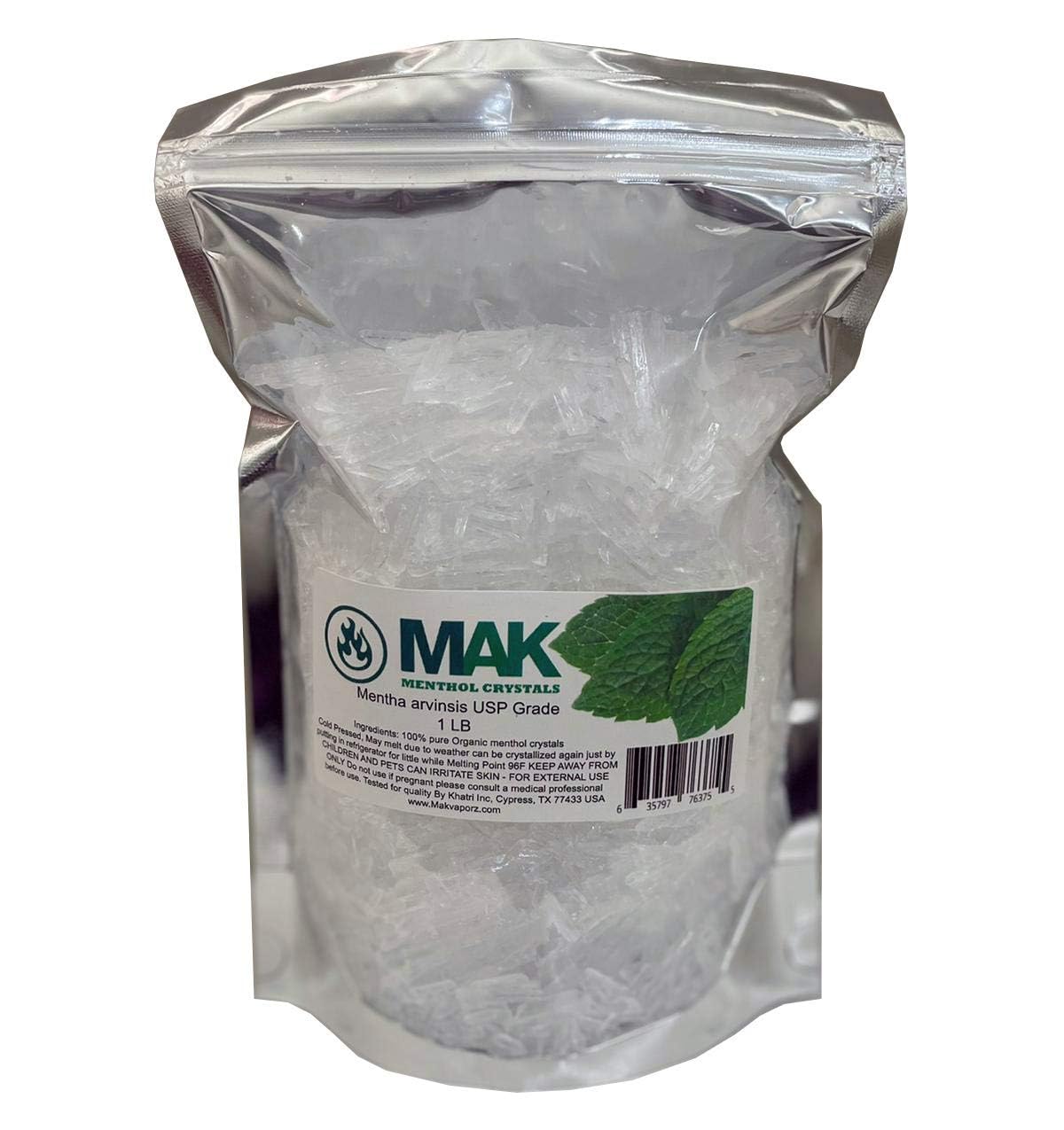 versatile menthol crystals for DIY