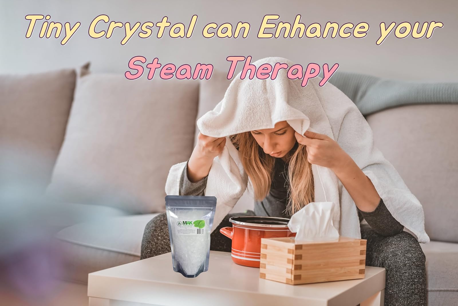 versatile menthol crystals for skincare